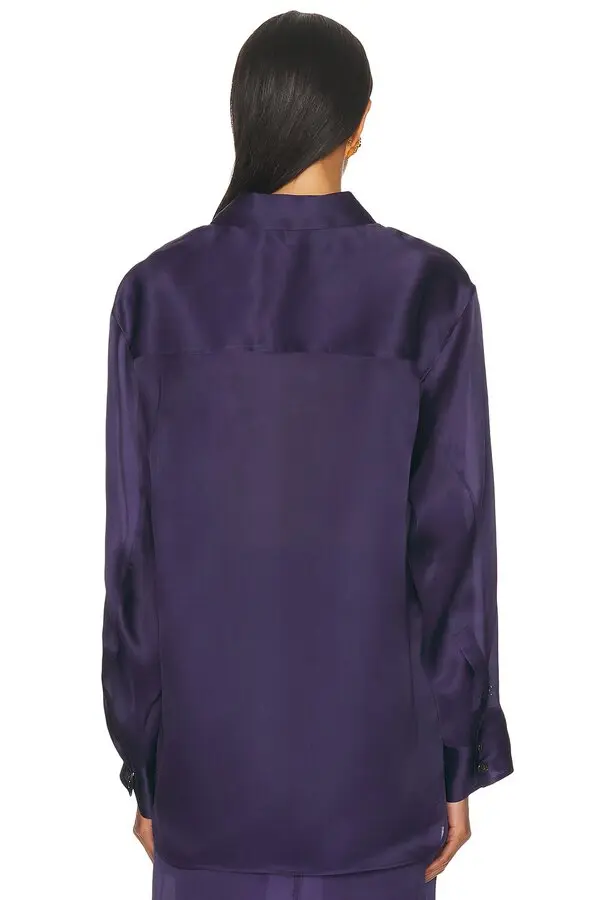 Khaite Herschel Organza Top