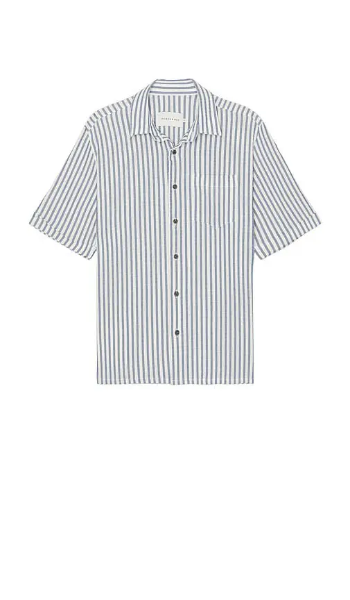 PEREGRINE Beach Shirt In . Also - Blue