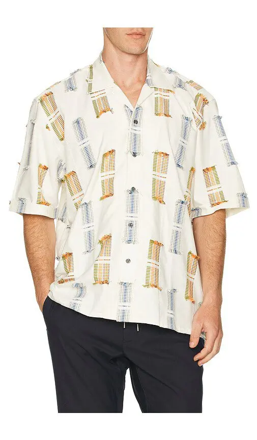 PEREGRINE Quay Cuban Collar Shirt In . Also