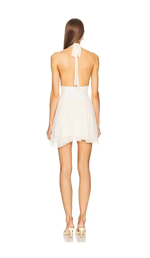 LOBA Audrey Mini Dress - Ivory