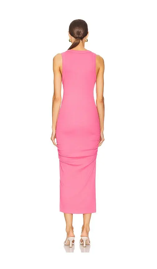 Michael Stars Wren Ruched Midi Dress