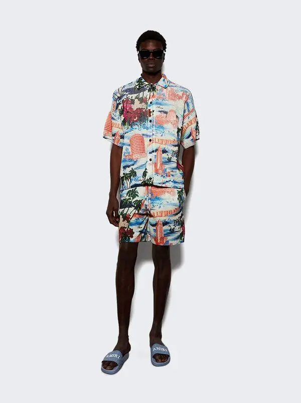 Amiri Cityscape Short - Multicolor
