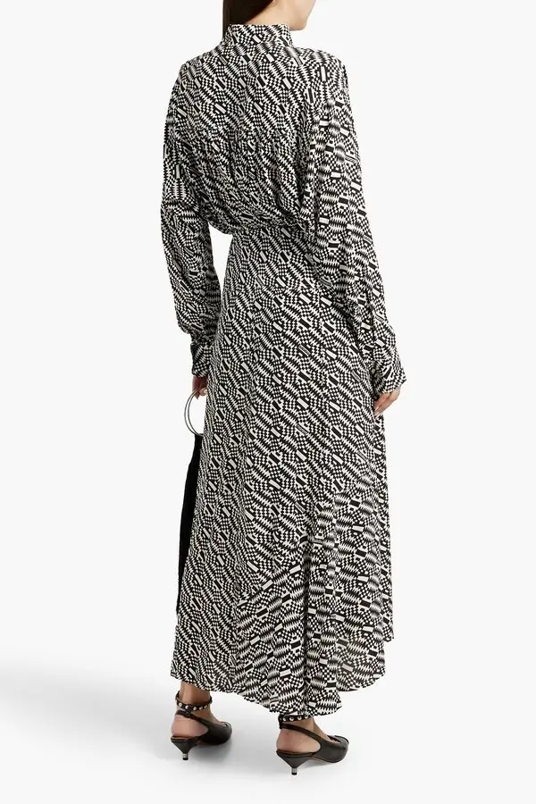 MARANT ETOILE Berangere Printed Crepe De Chine Shirt