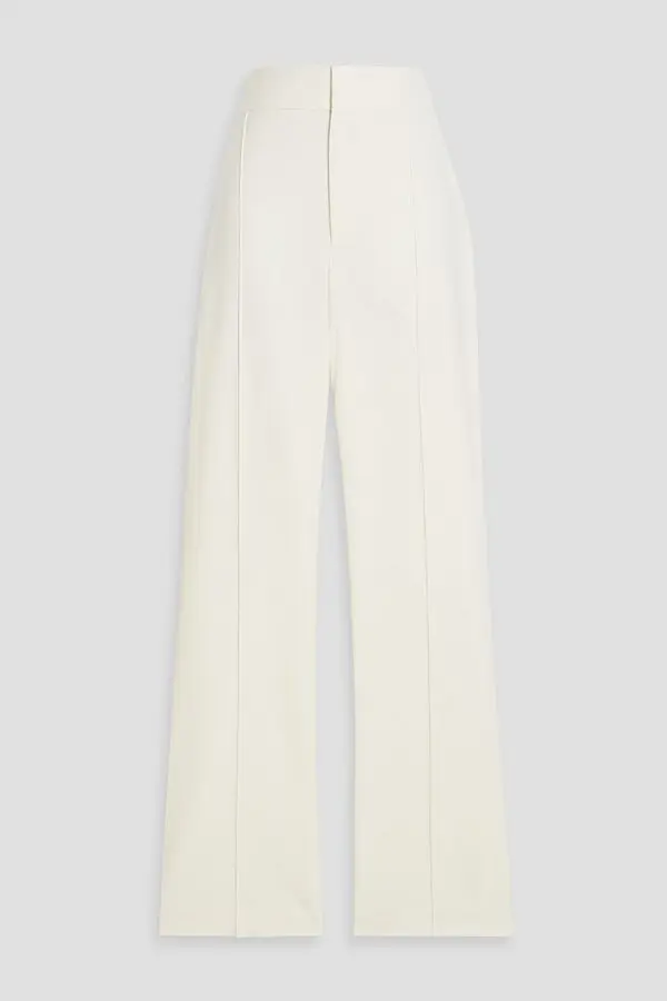Isabel Marant Sorokia Straight-leg Lyocell-blend Pants - Ivory
