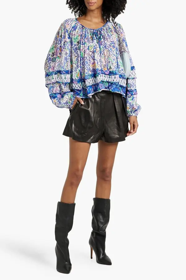 Isabel Marant Printed Georgette Blouse