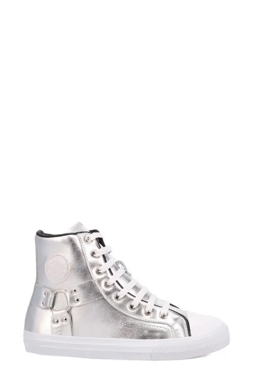 DINGO Knarly High-top Sneakers - Silver