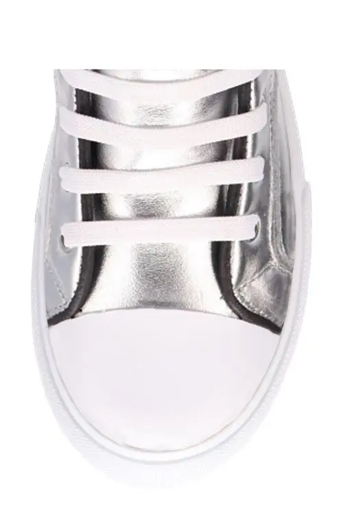 DINGO Knarly High-top Sneakers - Silver