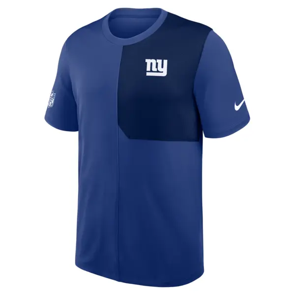 Nike New York Giants Sideline Coach Dri-fit Nfl Top - Blue