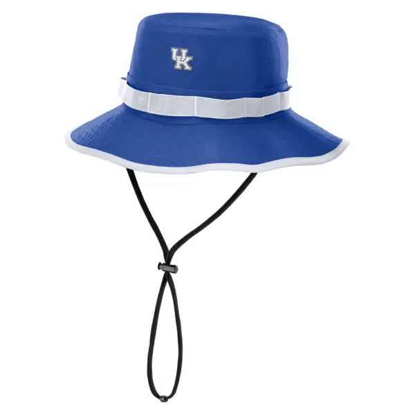 Nike Kentucky Sideline Apex Gameday Boonie Dri-fit College Bucket Hat - Blue