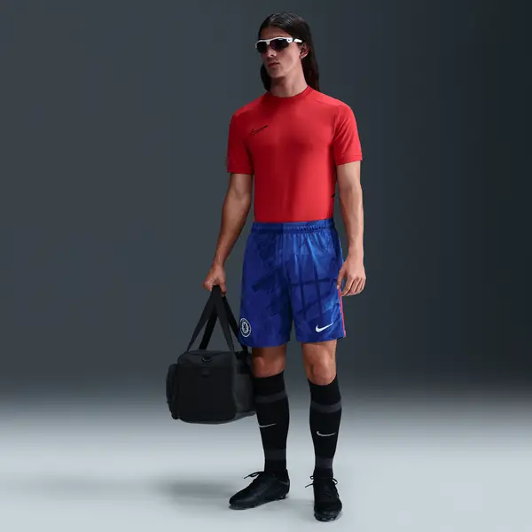 Nike Chelsea Fc 2025/26 Stadium Home Dri-fit Soccer Replica Short - Blue