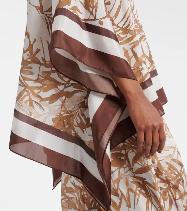 Brunello Cucinelli Printed Silk Top
