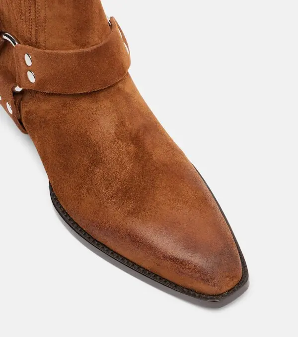 Paris Texas Helena Suede Ankle Boots