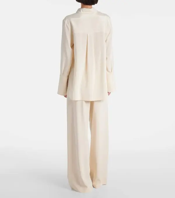 Max Mara Dover Silk-blend Cady Shirt