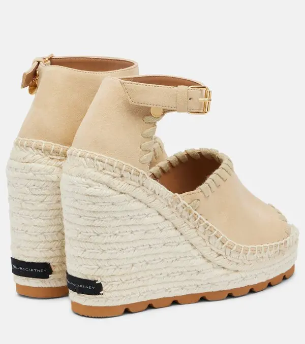Stella McCartney Wedge Espadrilles - Beige