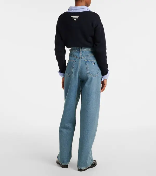 Prada High-rise Straight Jeans