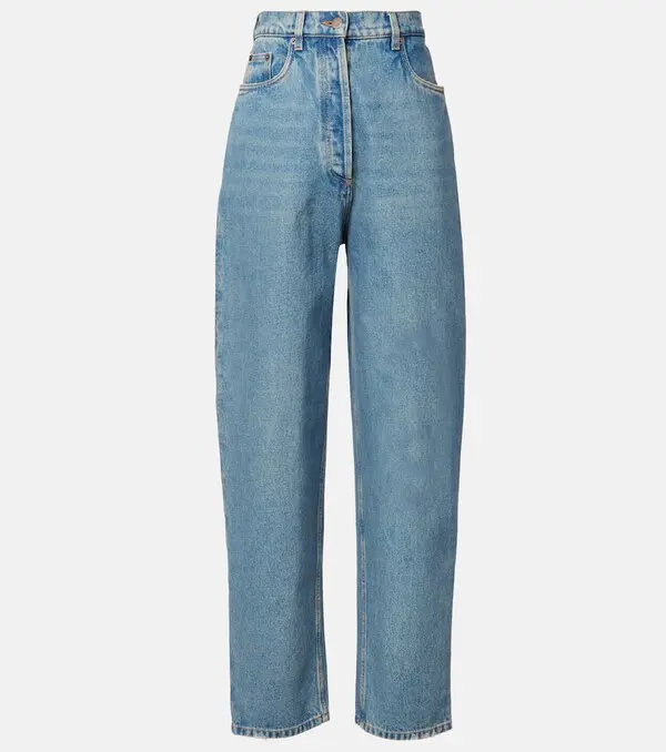 Prada High-rise Straight Jeans - Blue