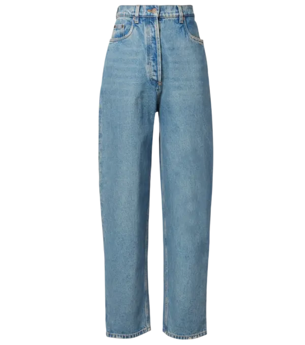 Prada High-rise Straight Jeans - Blue