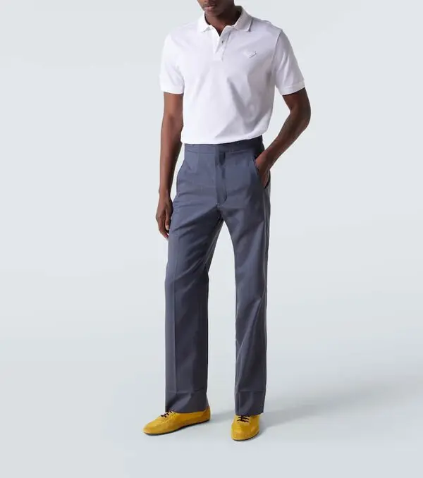 Prada Cotton Piqu� Polo Shirt