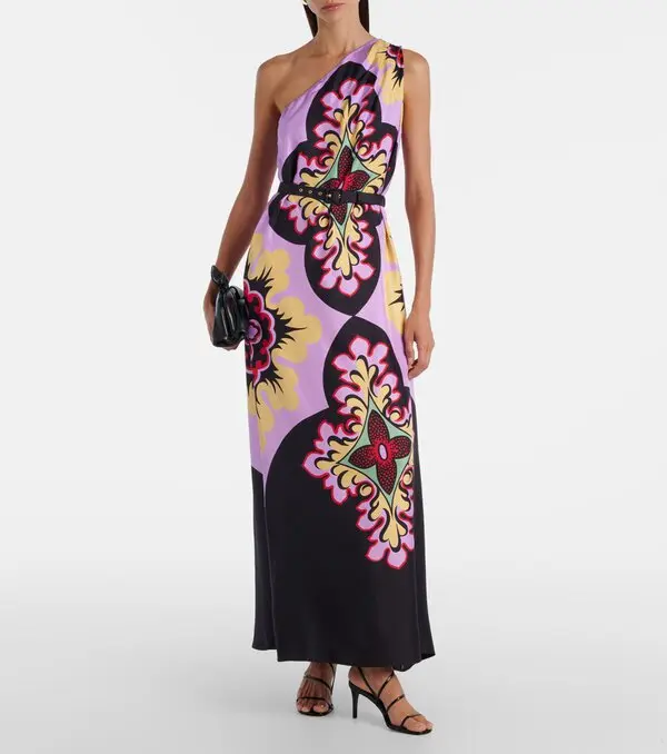 La DoubleJ Roy Phoenix Placée Printed Maxi Dress - Multicoloured