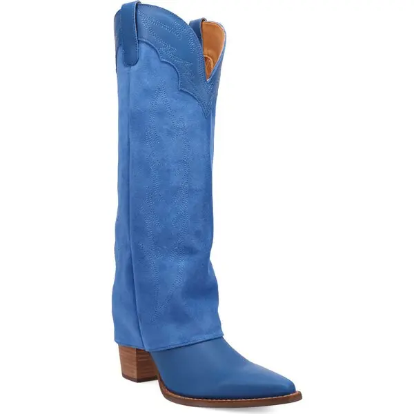 DINGO Wild Fire Western Boot - Blue