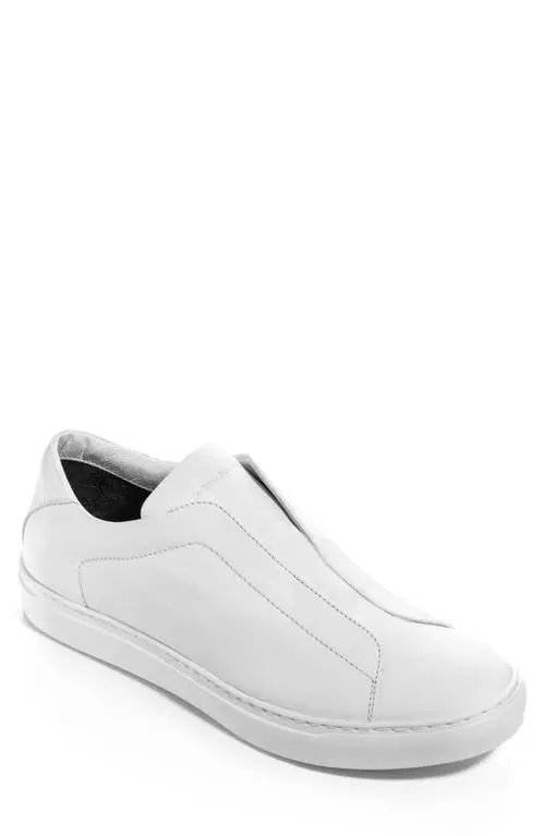 To Boot New York Cale Laceless Low Top Sneaker - White