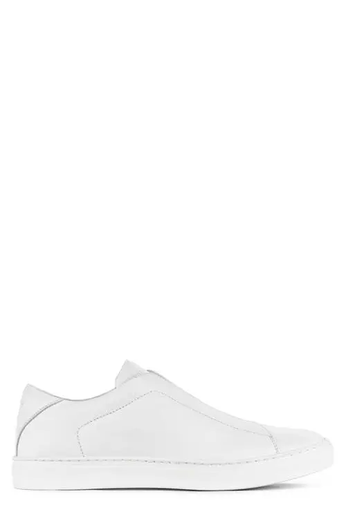 To Boot New York Cale Laceless Low Top Sneaker - White