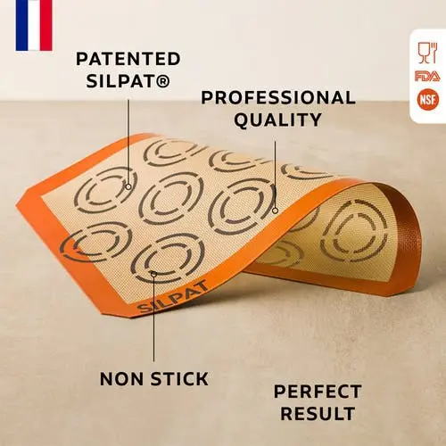 SILPAT Large Perfect Cookie Non-stick Silicone Baking Mat