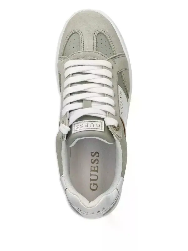 Guess Suede Paneled Sneakers