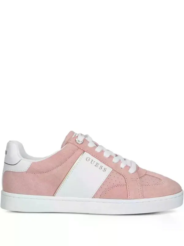 Guess Suede Panelled Sneakers