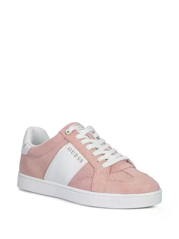 Guess Suede Panelled Sneakers