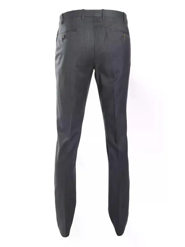 LARDINI Tailored Wool Trousers - Grey