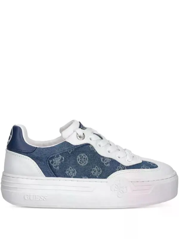 Guess Denim Platform Sneakers