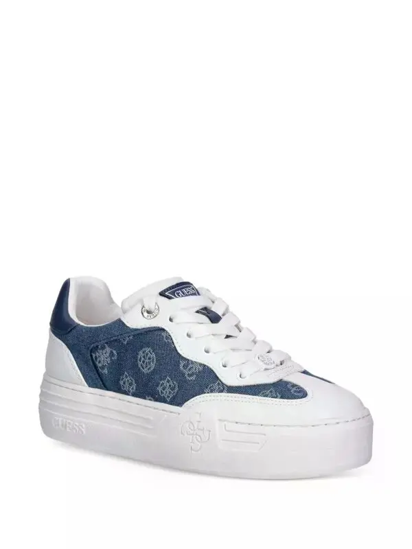 Guess Denim Platform Sneakers