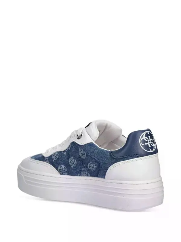 Guess Denim Platform Sneakers