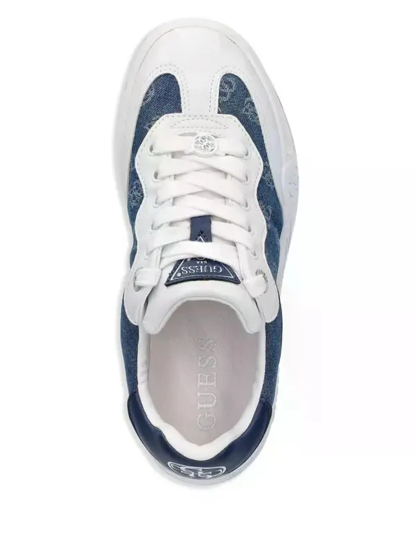 Guess Denim Platform Sneakers