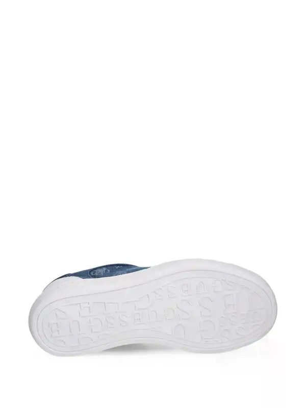 Guess Denim Platform Sneakers