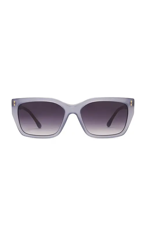Isabel Marant Square Sunglasses - Grey & Dark Grey