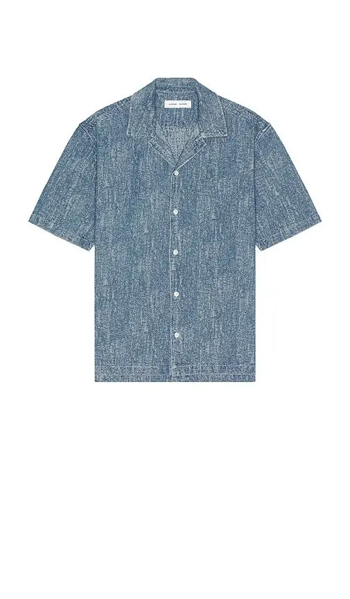 SAMSOE SAMSOE Saayo X Shirt In Blue