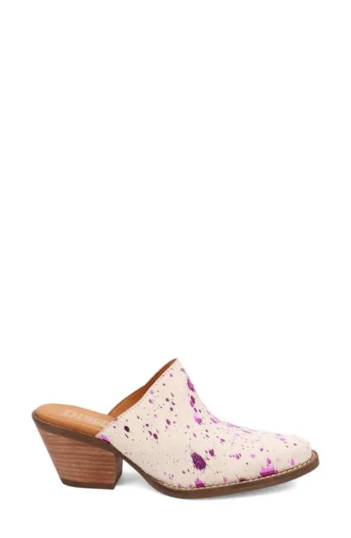DINGO Cash Cow Calf Hair Mule - Fuchsia