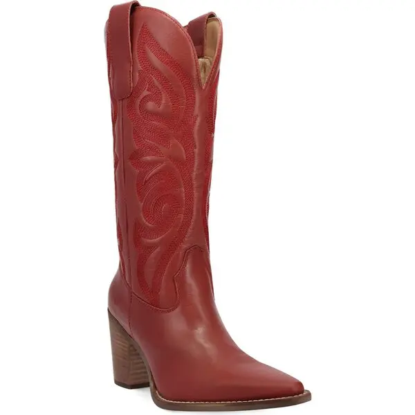 DINGO Hensley Western Boot - Red