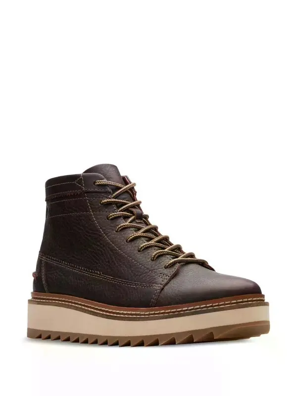 Clarks Clarkhill Hi Dark Boots
