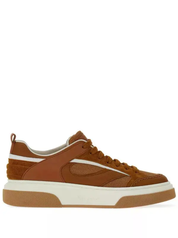 FERRAGAMO Panelled Design Sneakers