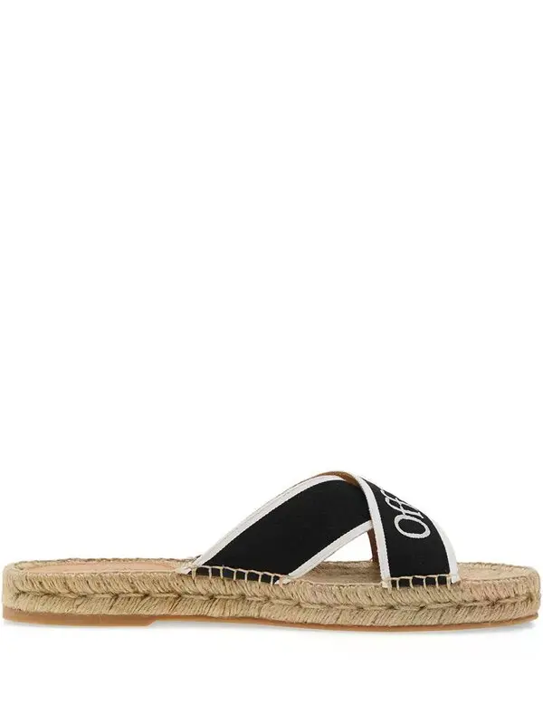 Off-White Criss-cross Espadrilles