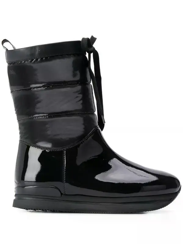 Hogan Restyling Padded Boots