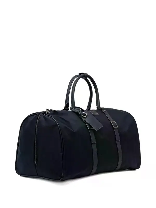 Paul & Shark Leather-trimmed Duffle Bag