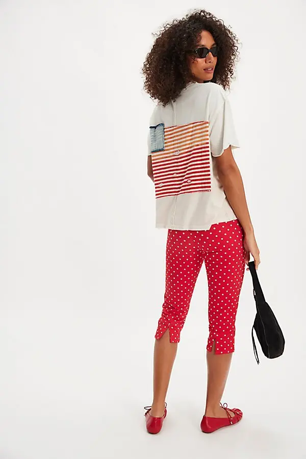 TRICIA FIX Americana Tee - Ivory