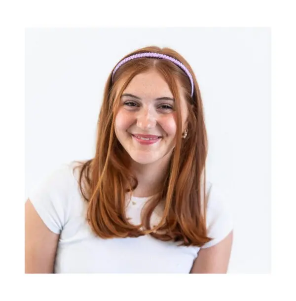 HEADBANDS OF HOPE Thin Solid Headband - Purple