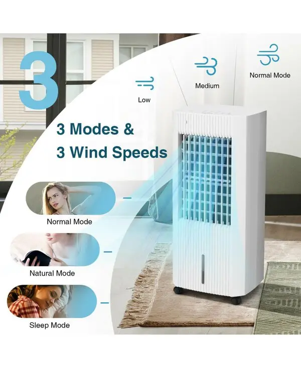 MECALE 3-in-1 Evaporative Air Cooler With 3 Modes
