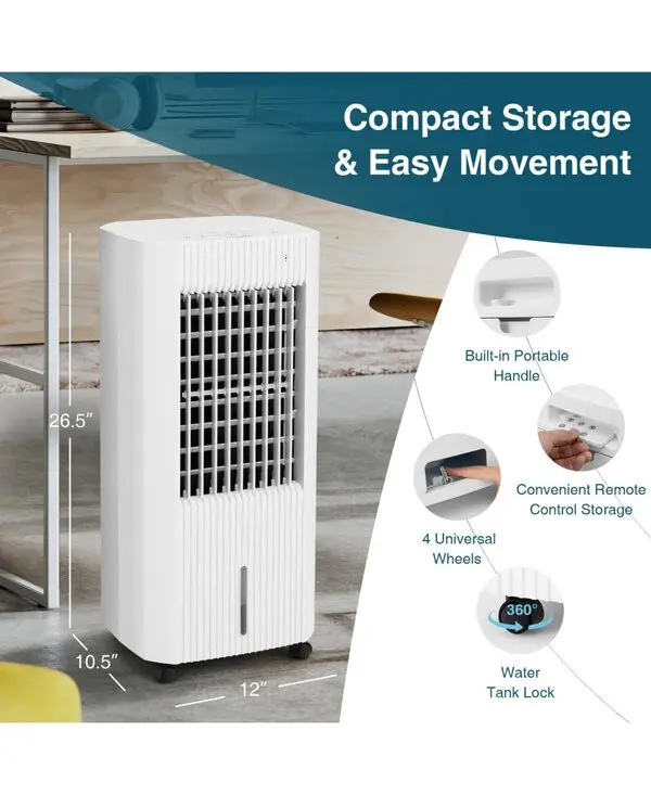 MECALE 3-in-1 Evaporative Air Cooler With 3 Modes