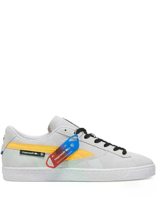 PUMA X Bmw Motorsport Suede Low-top Sneakers - Grey